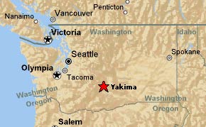 Yakima Washington Map
